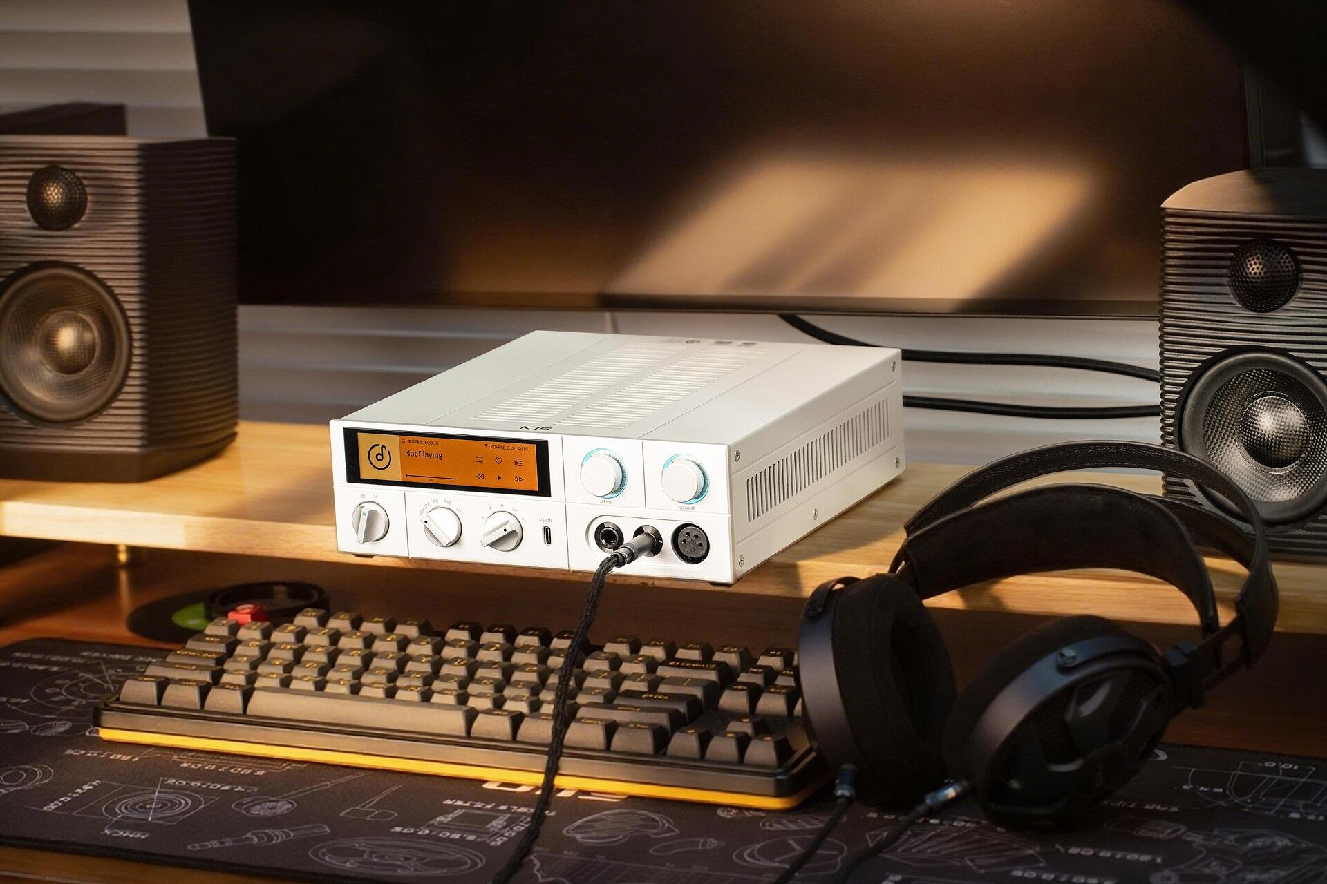 FiiO K15 Desktop Streaming DAC/Headphone Amplifier | Fiio.eu