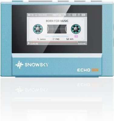 FiiO SNOWSKY ECHO Hi-Res DAP | Dual DAC, DSD256, 4.4mm