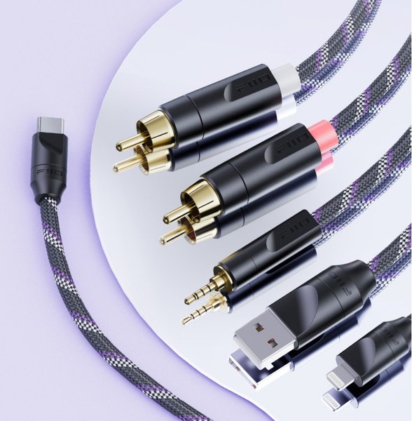 FiiO TRUST LD-TC5 USB-B to Type-C Cable 500mm | HiFi