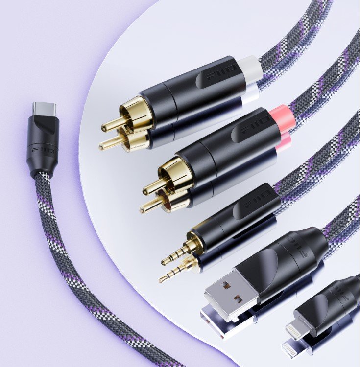 FiiO TRUST LX-XLR3A XLR Balanced Cable 1000mm | HiFi
